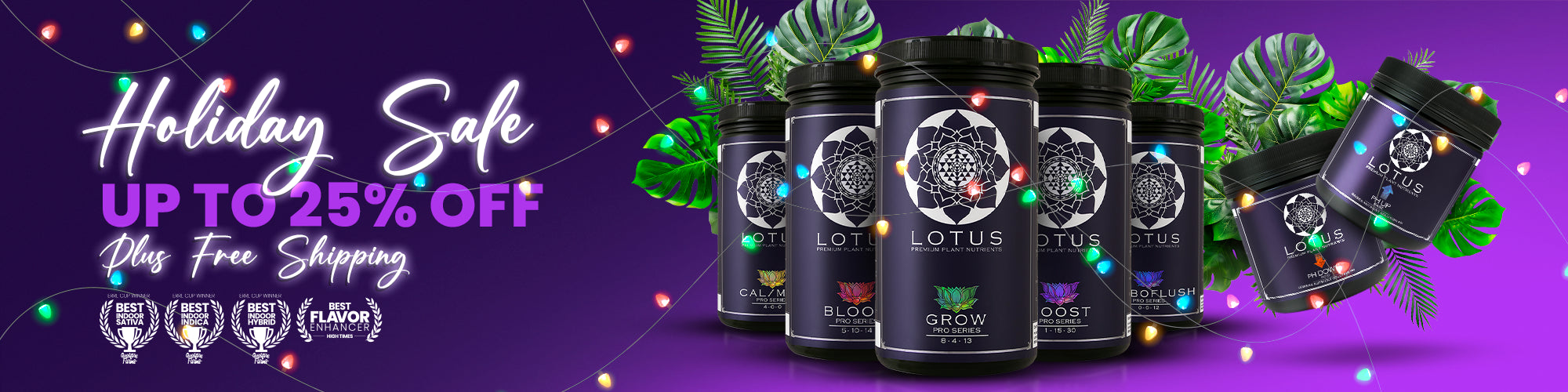 Plant Fertilizer: Grow Healthy Plants with Lotus Nutrients